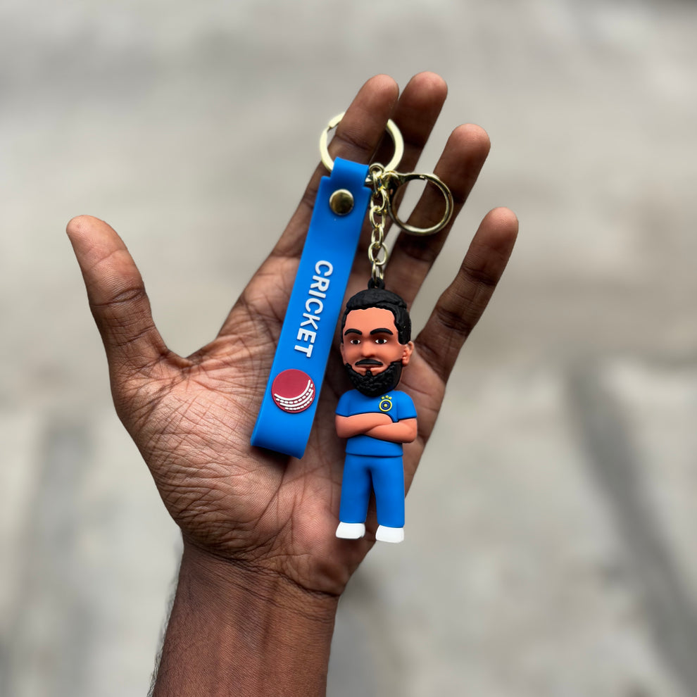 Virat Kholi - 3D Silicone Keychain – Chill Machi